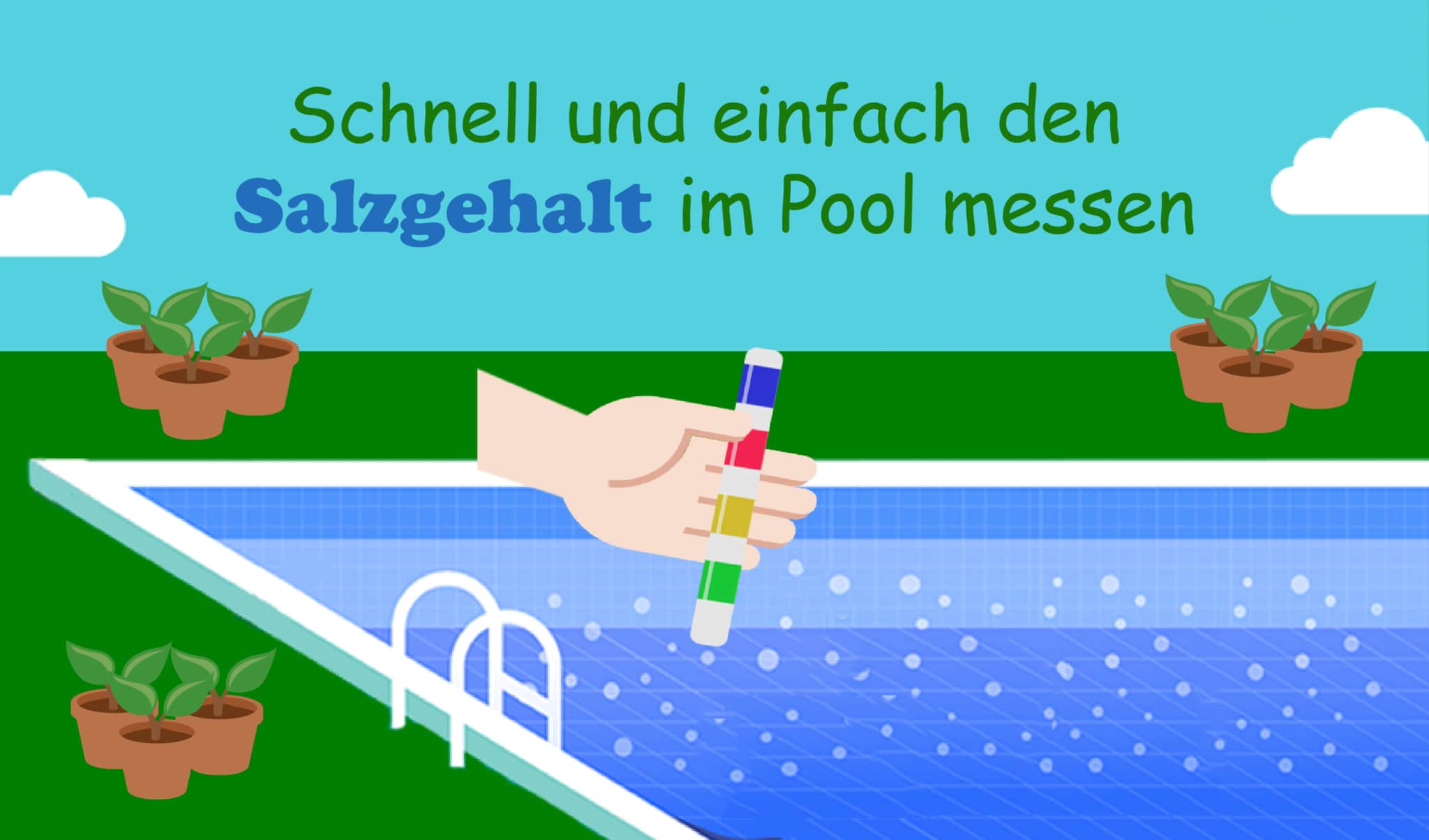 Salzgehalt Im Pool Messen